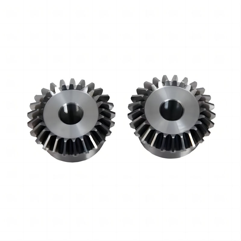 90 Degree Angle Grinder Straight Bevel Gear Teeth Custom 95%-98% Power ...