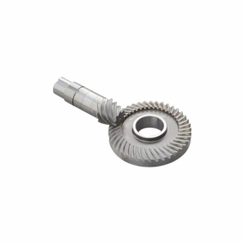 Polisher Spiral Helical Hypoid Bevel Gear Set Forged Casting Crown ...