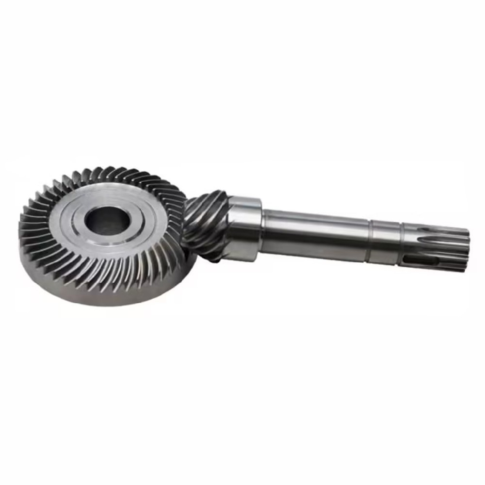 Common Hypoid Gear Helical Bevel Pinion Gear Shaft 90 Degree Right ...