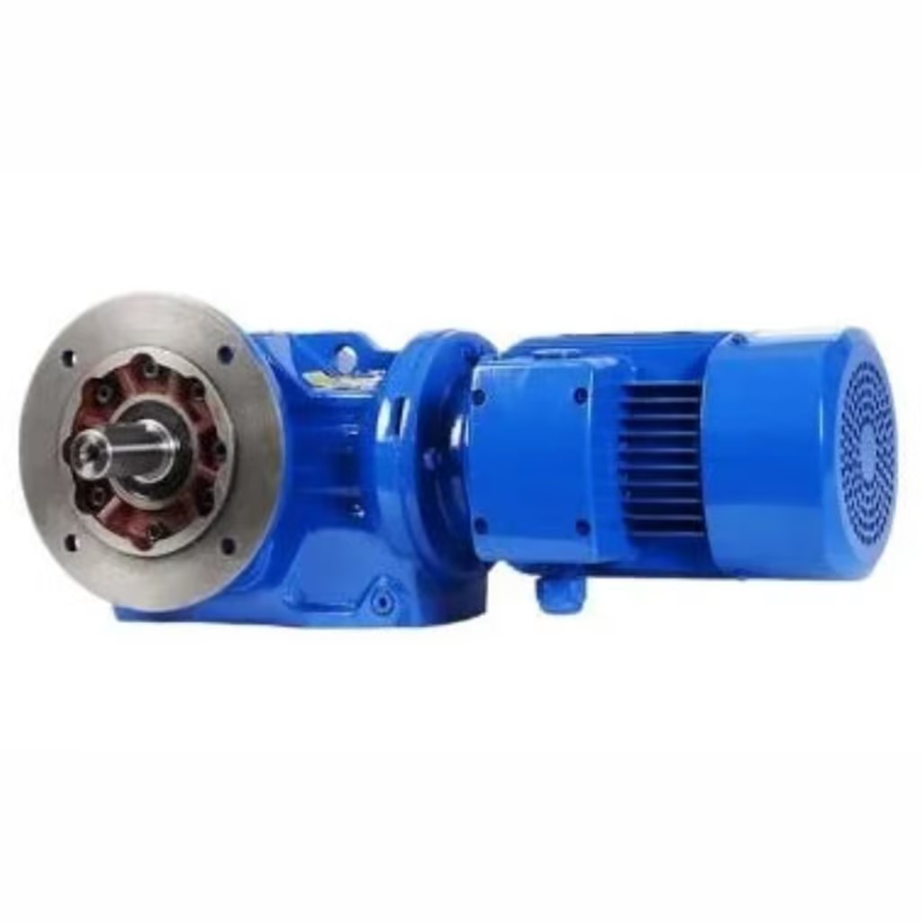 Helical Spiral Bevel Gear Reducer High Torque Motor Reducer Hard Tooth