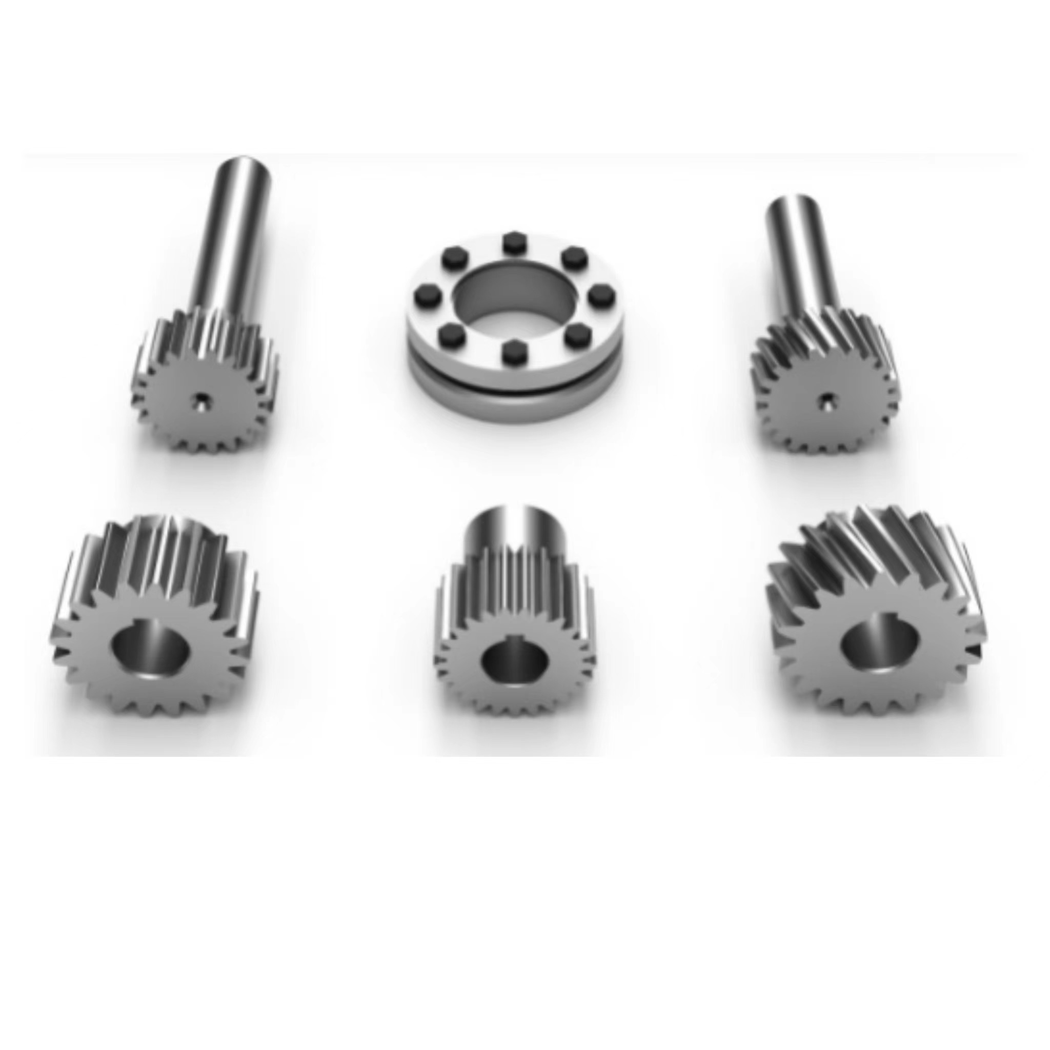 Tool CNC Machine Gears Stainless Steel Precision Spur Cylindrical Gear ...
