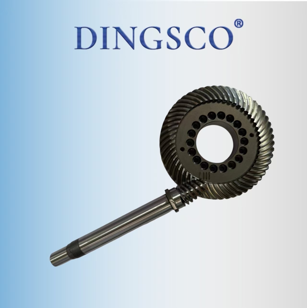 High Precision Robotic Hypoid Gear Pair with AGMA Class 5 and DIN 6 ...