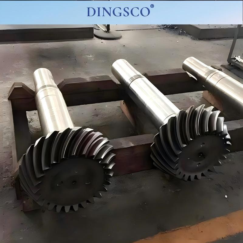 High Strength Integral Spiral Bevel Gear Shaft for Industrial Reducer